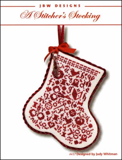 A Stitcher's Stocking Cross Stitch Pattern by JBW Designs – Crossed ...