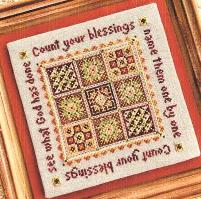 Count Your Blessings Cross Stitch Pattern by Sweet Wing Studio ...