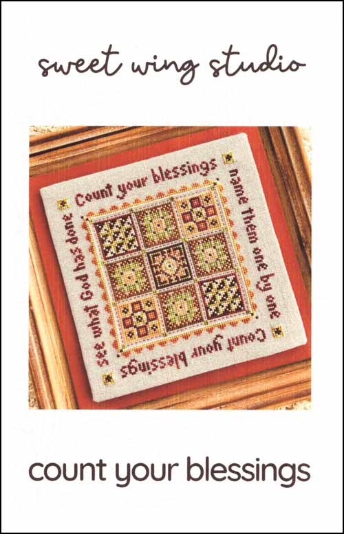 Count Your Blessings Cross Stitch Pattern by Sweet Wing Studio ...
