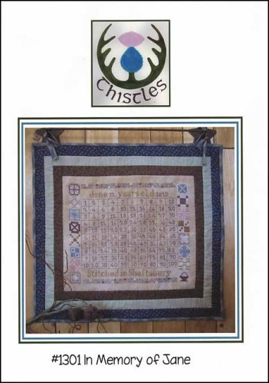 In Memory of Jane Cross Stitch Pattern by Thistles | Crossed Hearts ...