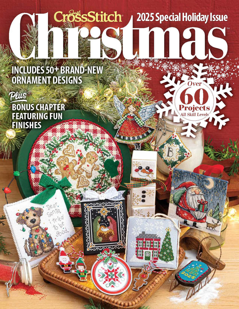 Just CrossStitch Magazine: Christmas 2025 Special Holiday Edition - Preorder Now – Crossed ...