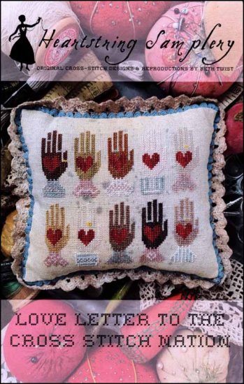 Love Letter To The Cross Stitch Nation Cross Stitch Pattern by ...