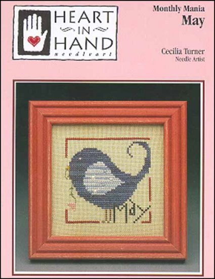 Monthly Mania: May Cross Stitch Pattern by Heart In Hand Needleart ...