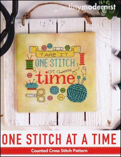 One Stitch At A Time Cross Stitch Pattern | Crossed Hearts Needlework ...