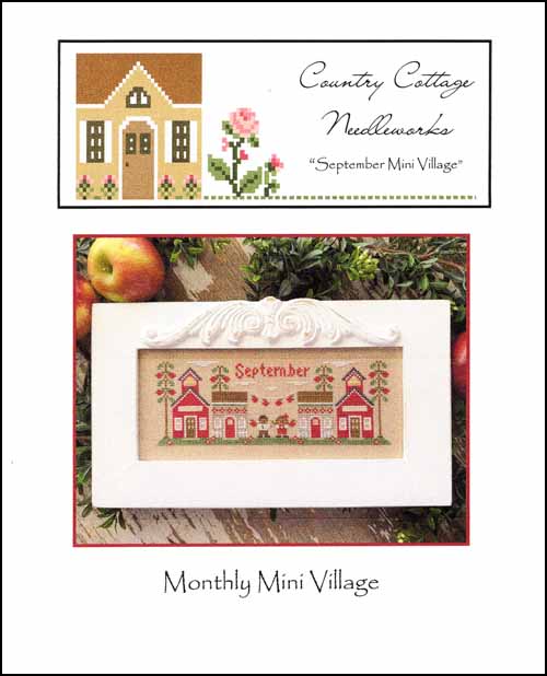 Monthly Mini Village: September Cross Stitch Pattern by Country Cottag ...