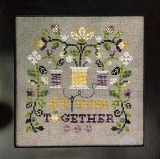 Stitch Together Cross Stitch Pattern by Tiny Modernist – Crossed Hearts ...