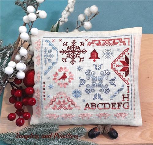 The Winter Quaker Cross Stitch Pattern by Samplers and Primitives ...