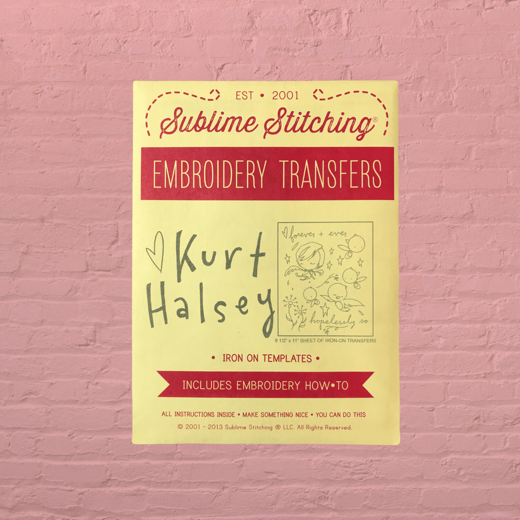 Kurt Halsey Iron-On Transfer Pattern for Sublime Stitching® – Crossed ...