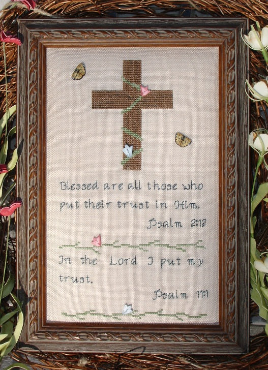 Trust Sampler Cross Stitch Pattern by My Big Toe Designs – Crossed ...